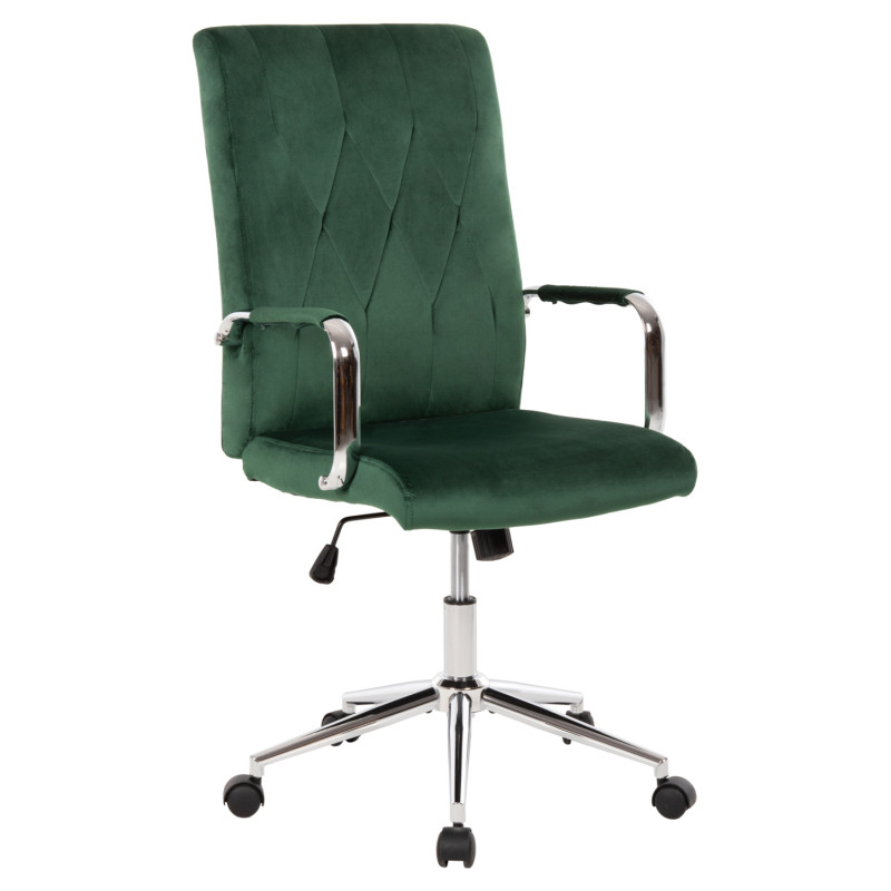 ΚΑΡΕΚΛΑ ΓΡΑΦΕΙΟΥ JOSEF HM1181.03 ΚΥΠΑΡΙΣΣΙ ΒΕΛΟΥΔΟ-INOX ΒΑΣΗ 58x61x105 ...